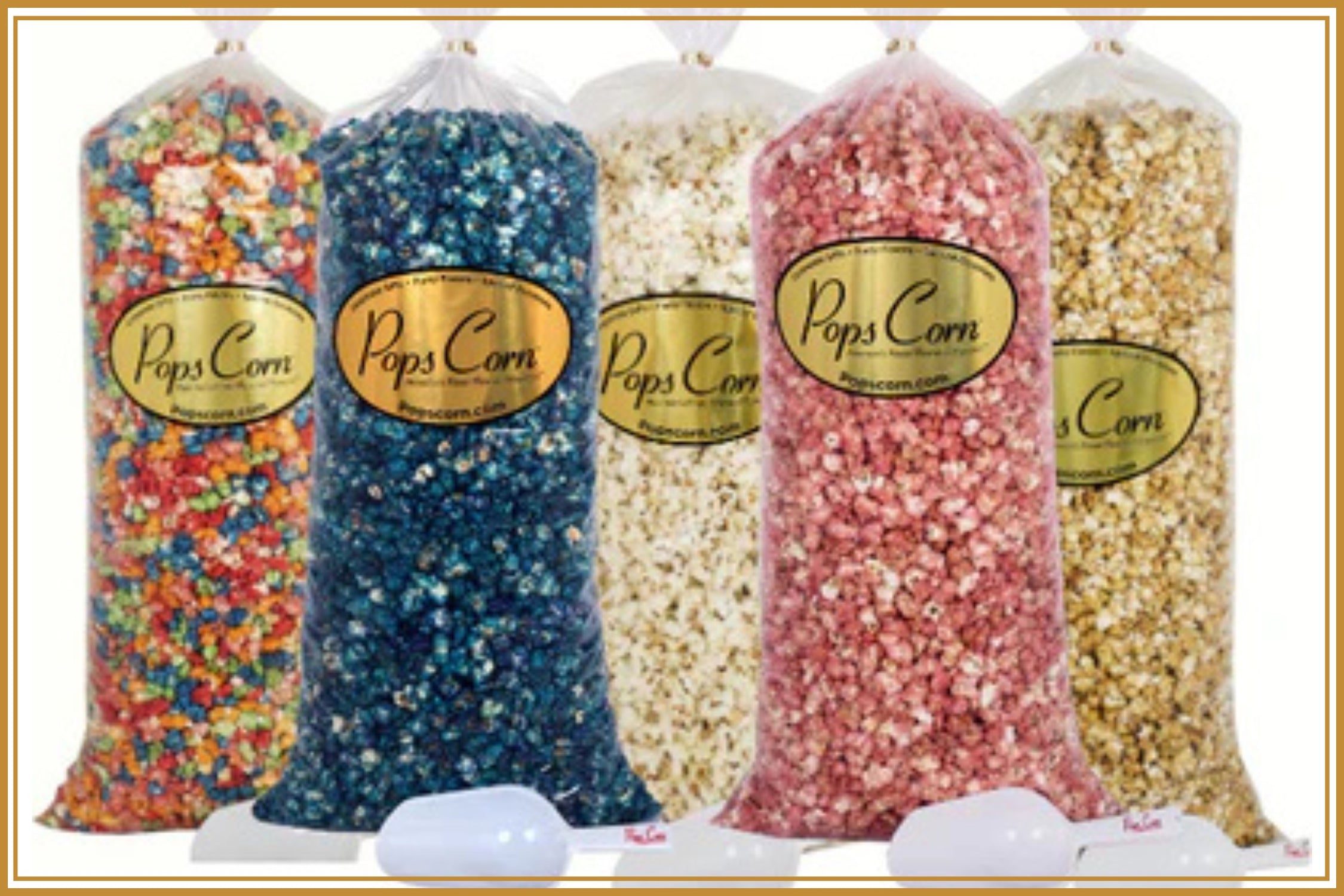 Gourmet Popcorn | Flavored Popcorn Tin and Bulk Popcorn | Pops Corn