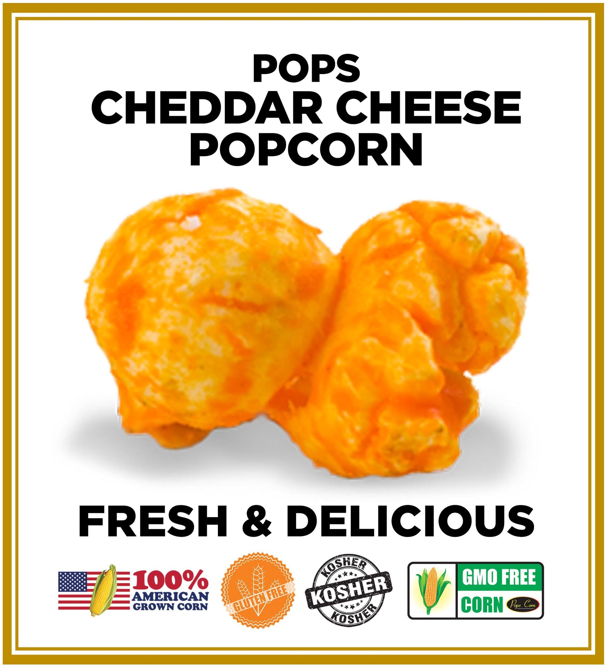 Gourmet Bulk Cheese Popcorn Party Bag | 3.5lbs | Popscorn – Pops Corn