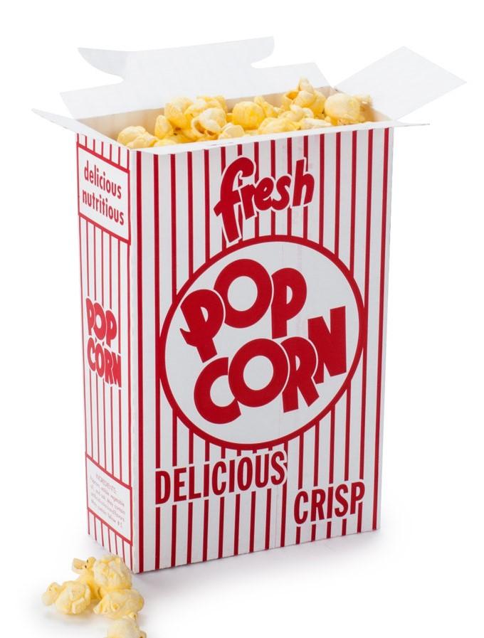 Gourmet Bulk Popcorn Party Supplies | 12 Popcorn Boxes | Pops Corn